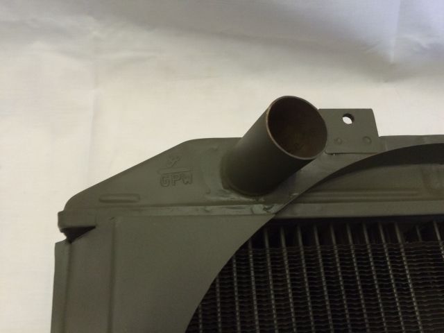 RADIATOR, with TANK and SHROUD, assembly (F) | Desmet Jeepparts