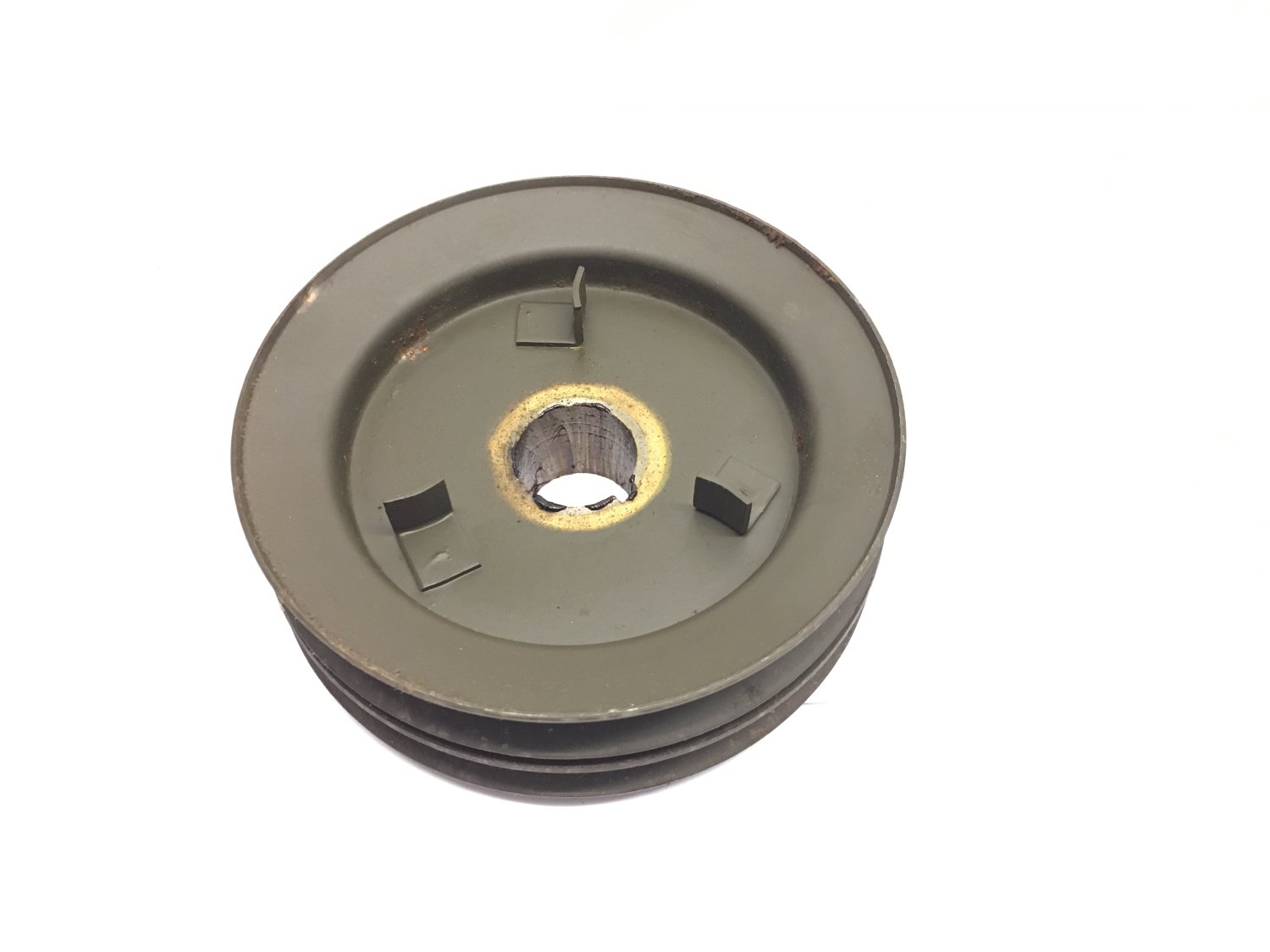 PULLEY, crankshaft (twin v-belt) | Desmet Jeepparts