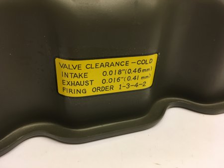 COVER, rocker arm intake valve (M38A1) | Desmet Jeepparts