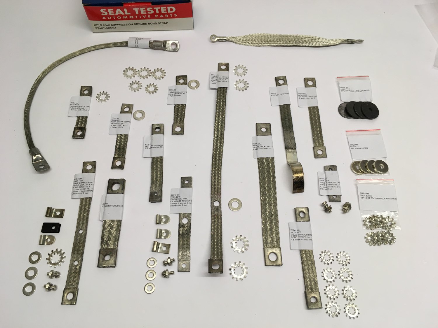 BOND STRAP COMPLETE SET | Desmet Jeepparts