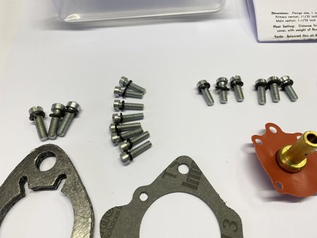 KIT CARBURATOR repair Carter YS | Desmet Jeepparts