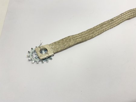 BOND STRAP, starter motor bracket bolt to generator mounting bolt (rear ...