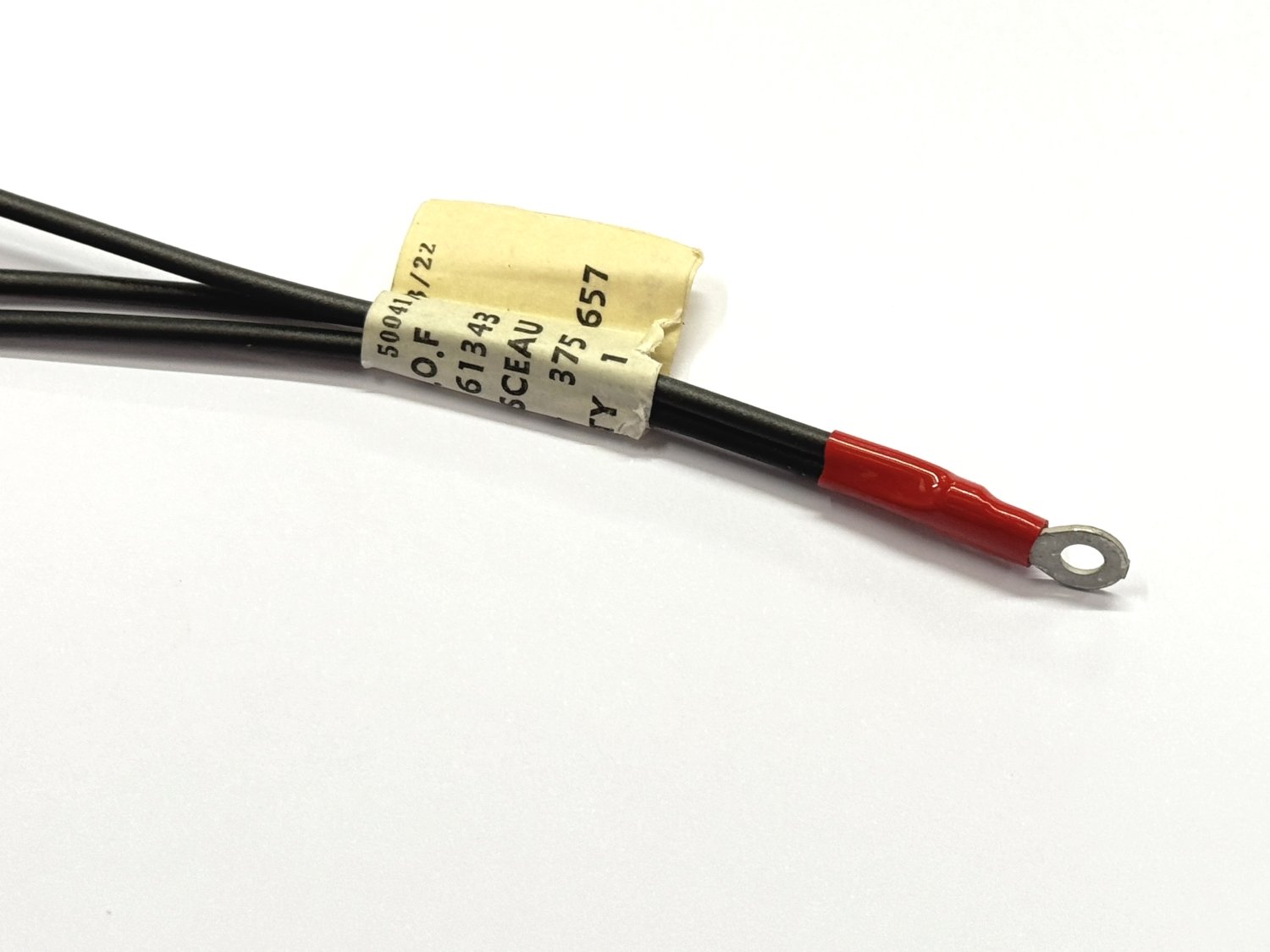 WIRING, circuit breaker to fuel gauge, water gauge and oil pressure ...